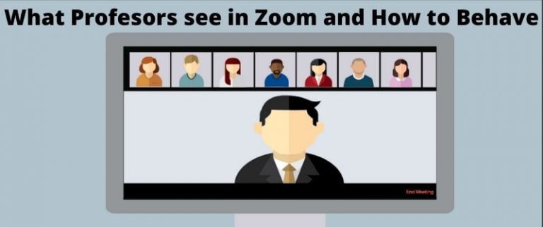Can Professors see your Screen on Zoom: Messages or Attention