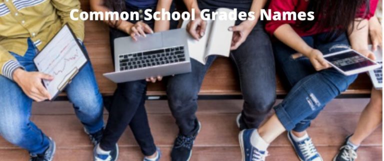 Common School Grades Names: Different Levels in Education